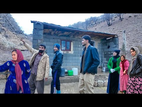 Family Gathering on a Beautiful Rainy Day | Milad & Ghadir Shopping at the Market