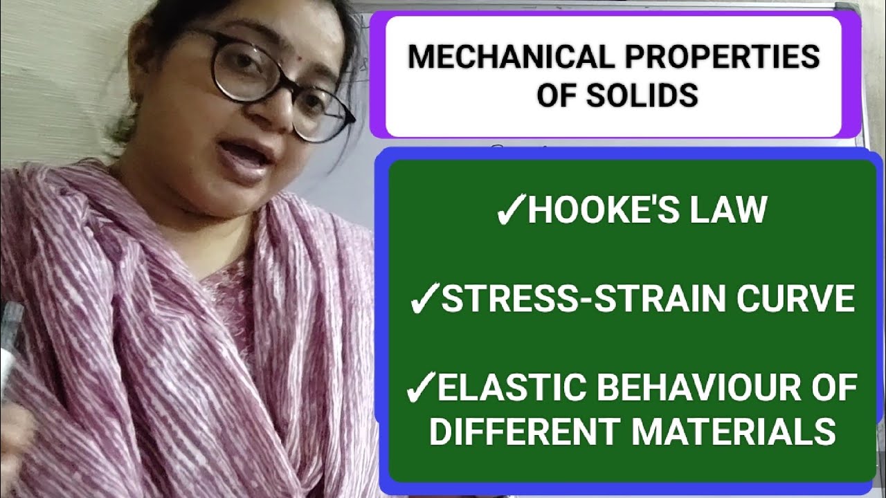 HOOKE'S LAW | STRESS-STRAIN CURVE | THE PHYSICS SIDE#physics # ...