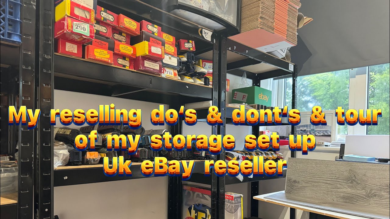 My eBay uk reselling set up & some tips & tricks (part time eBay ...