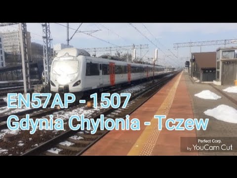 EN57AP-1507 jako regio Gdynia Chylonia - Tczew /23.02.2025 Gdynia Główna/ - YouTube