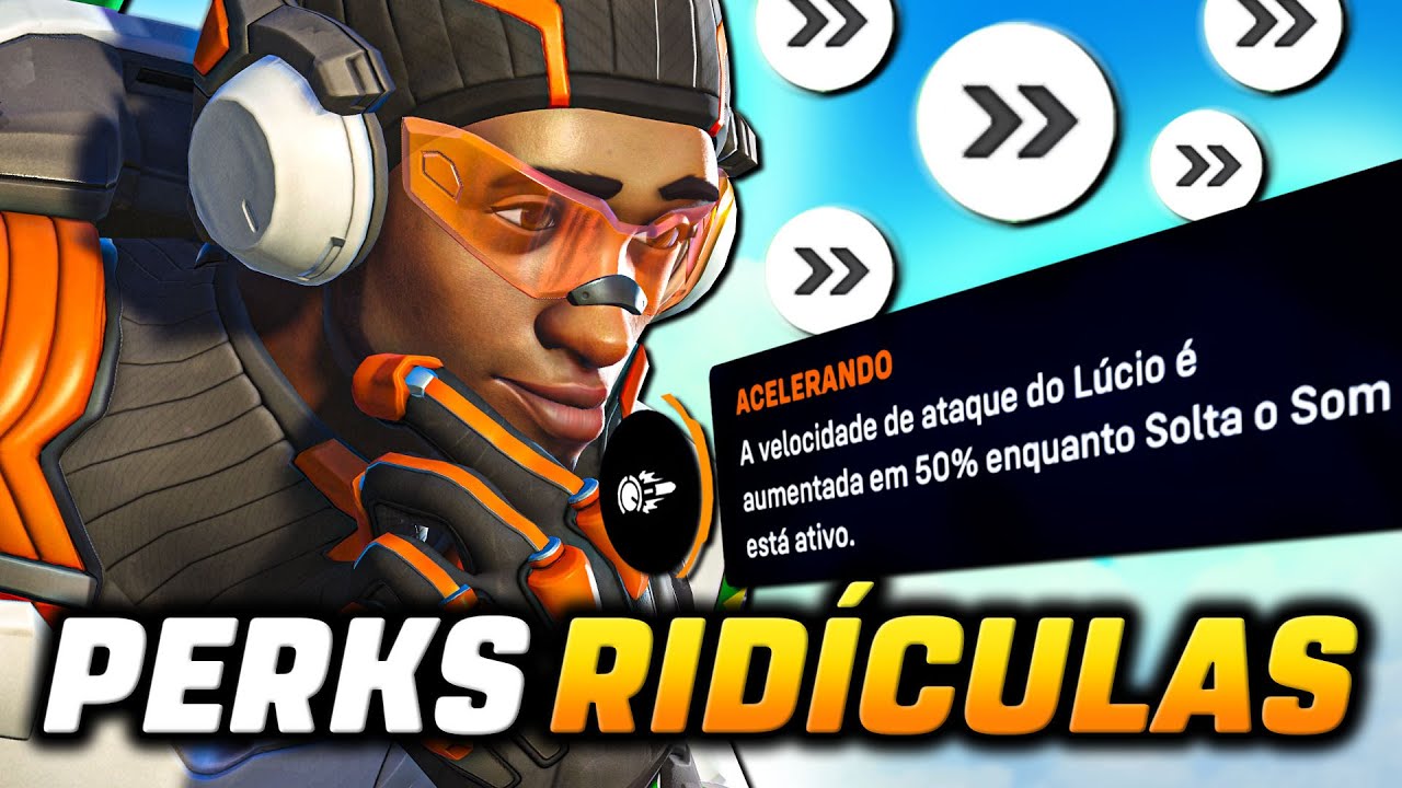 ESSAS PERKS DO LÚCIO ESTÃO RIDÍCULAS NO OVERWATCH 2 - YouTube