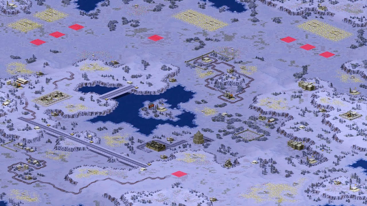 Red Alert 2 Yuri Revenge - Extreme AI Hard - 7 Soviet Vs Yuri ...