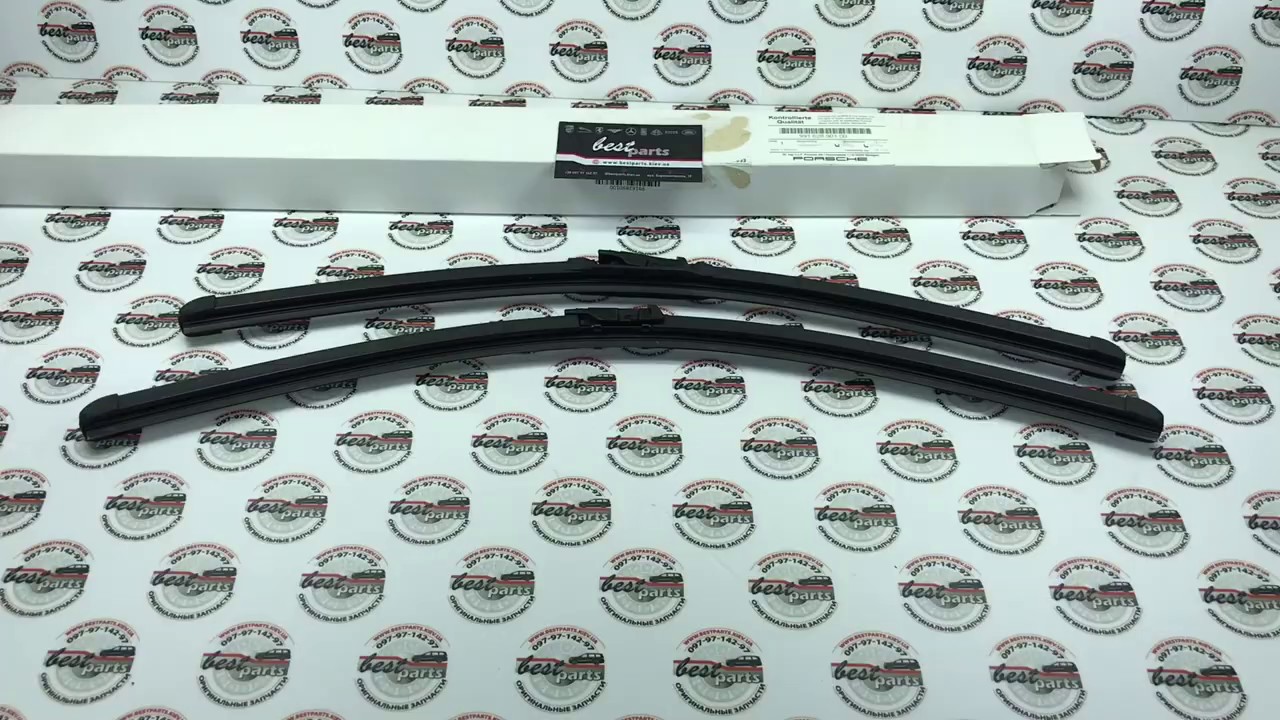 99162890100, 991 628 901 00 Стеклоочистители (Дворники) передние к-т ...