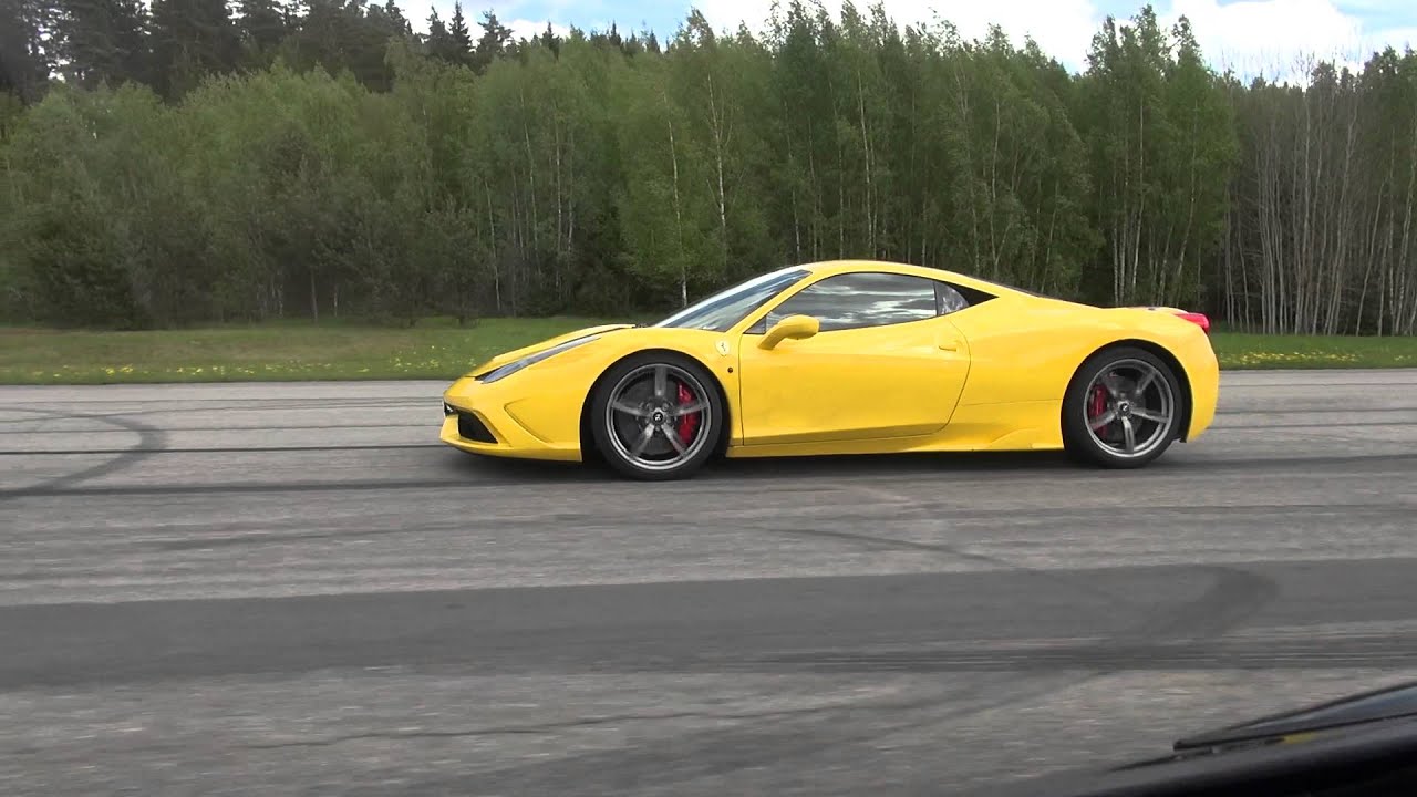 Ferrari 458 Speciale vs 430 Scuderia in Ultra HD UNCUT - YouTube