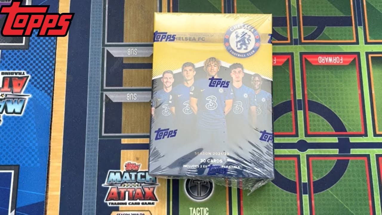 Chelsea Curated Box Opening By Topps - YouTube