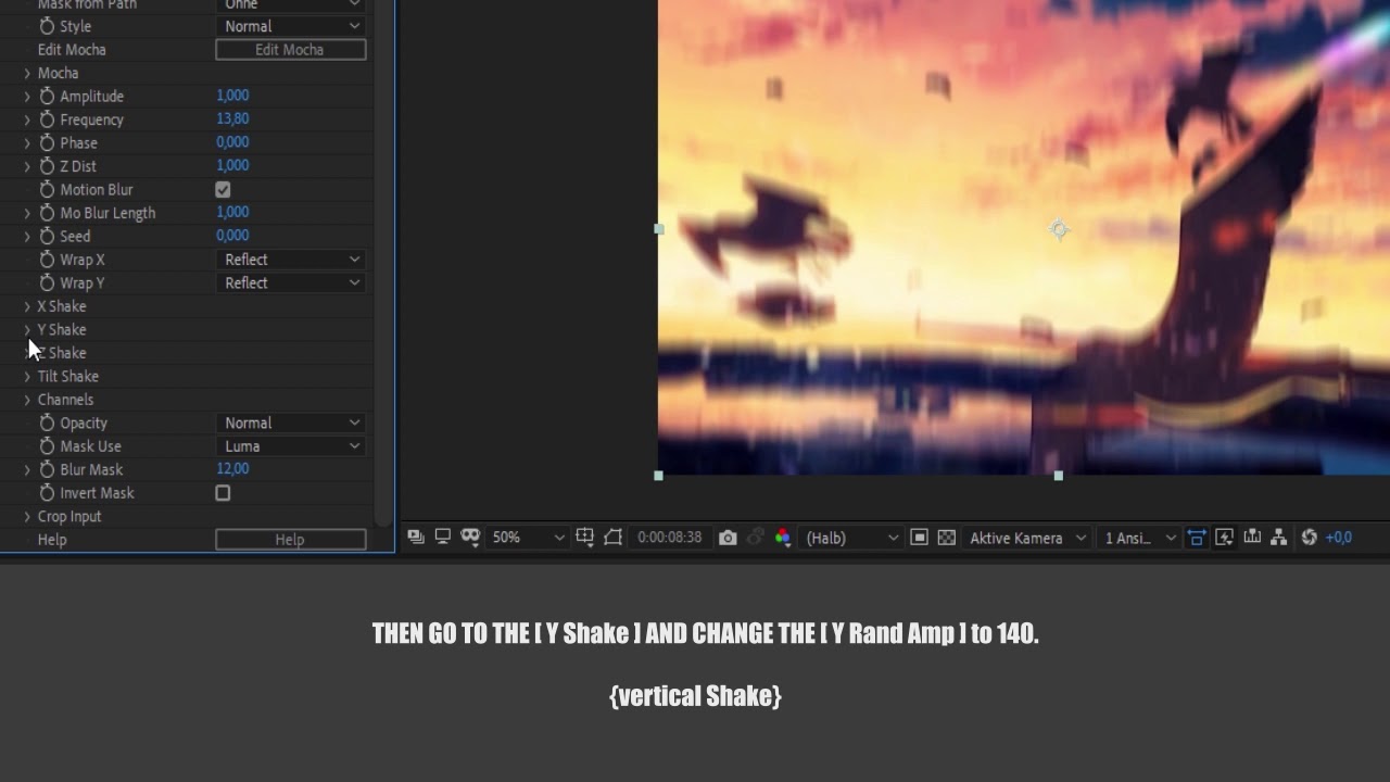 After Effects Tutorial | Vertical Shake - YouTube