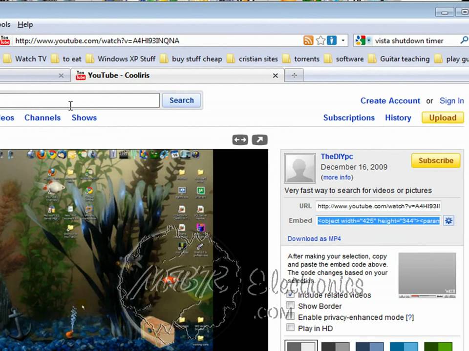 How to post a video to myspace.wmv - YouTube