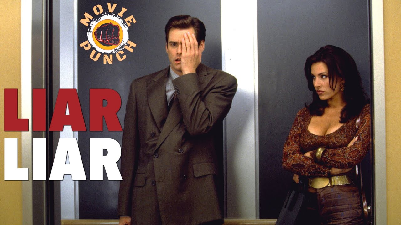 "Busty Lady in Elevator" - Jim Carrey & Krista Allen - Liar Liar (1997 ...