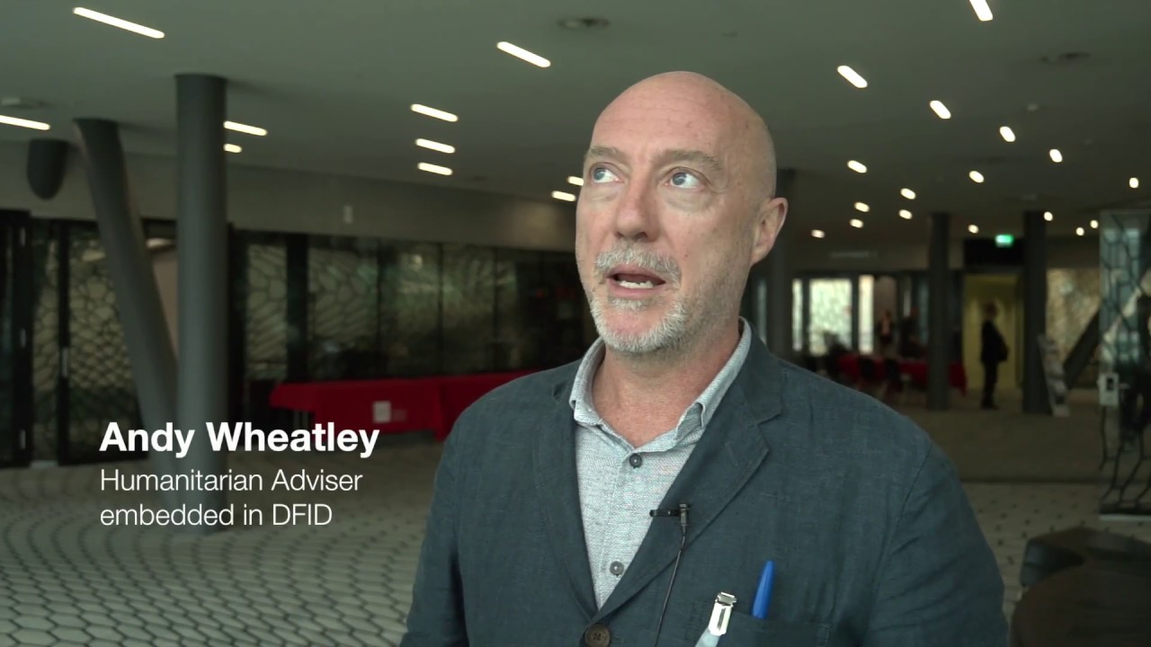 Andy Wheatley (DFID): Including affected populations into partnerships - YouTube