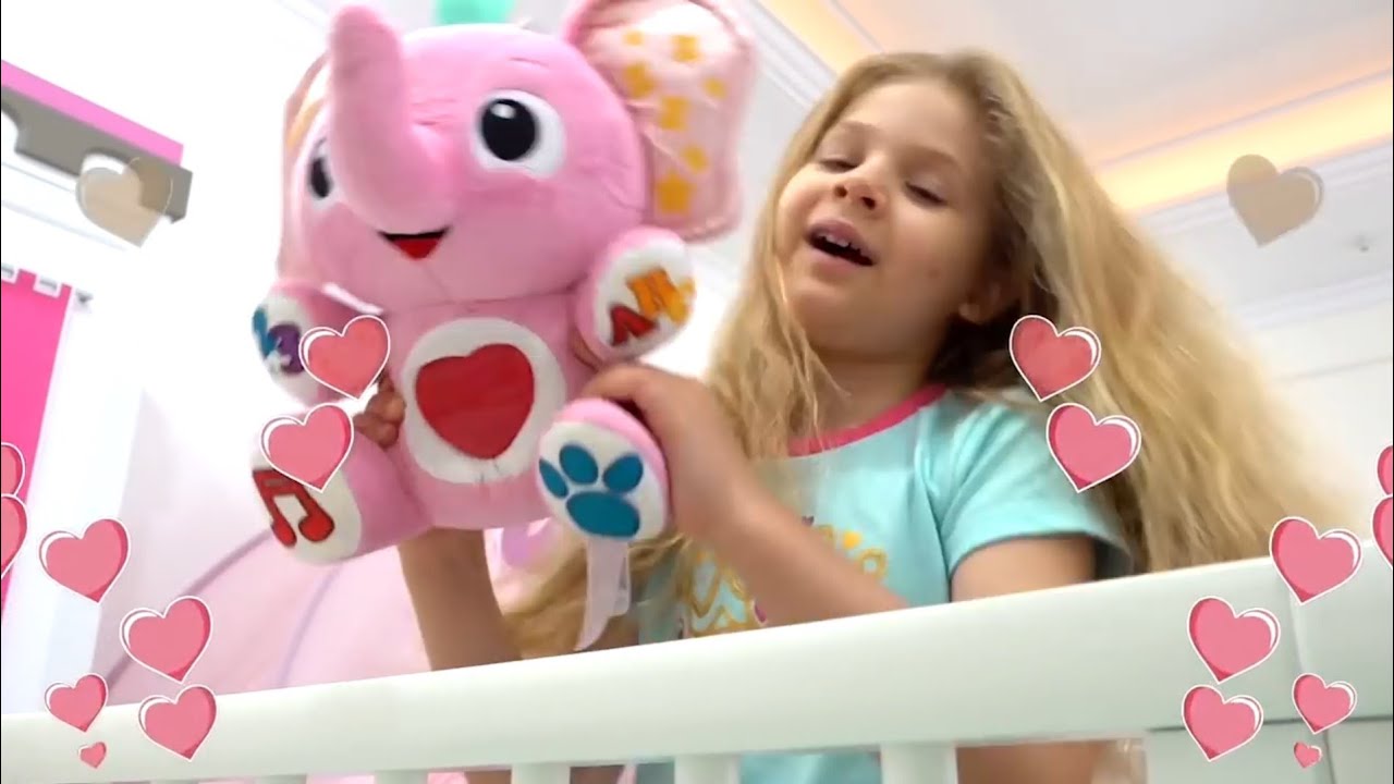 @KidsDianaShow Diana Helps Baby Oliver Sleep | diana y roma | diana ...