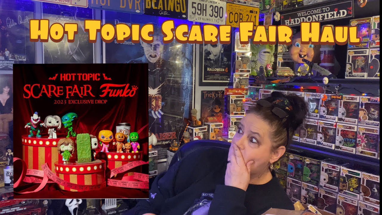 Hot Topic Scare Fair 2023 Funko Pop Haul - YouTube