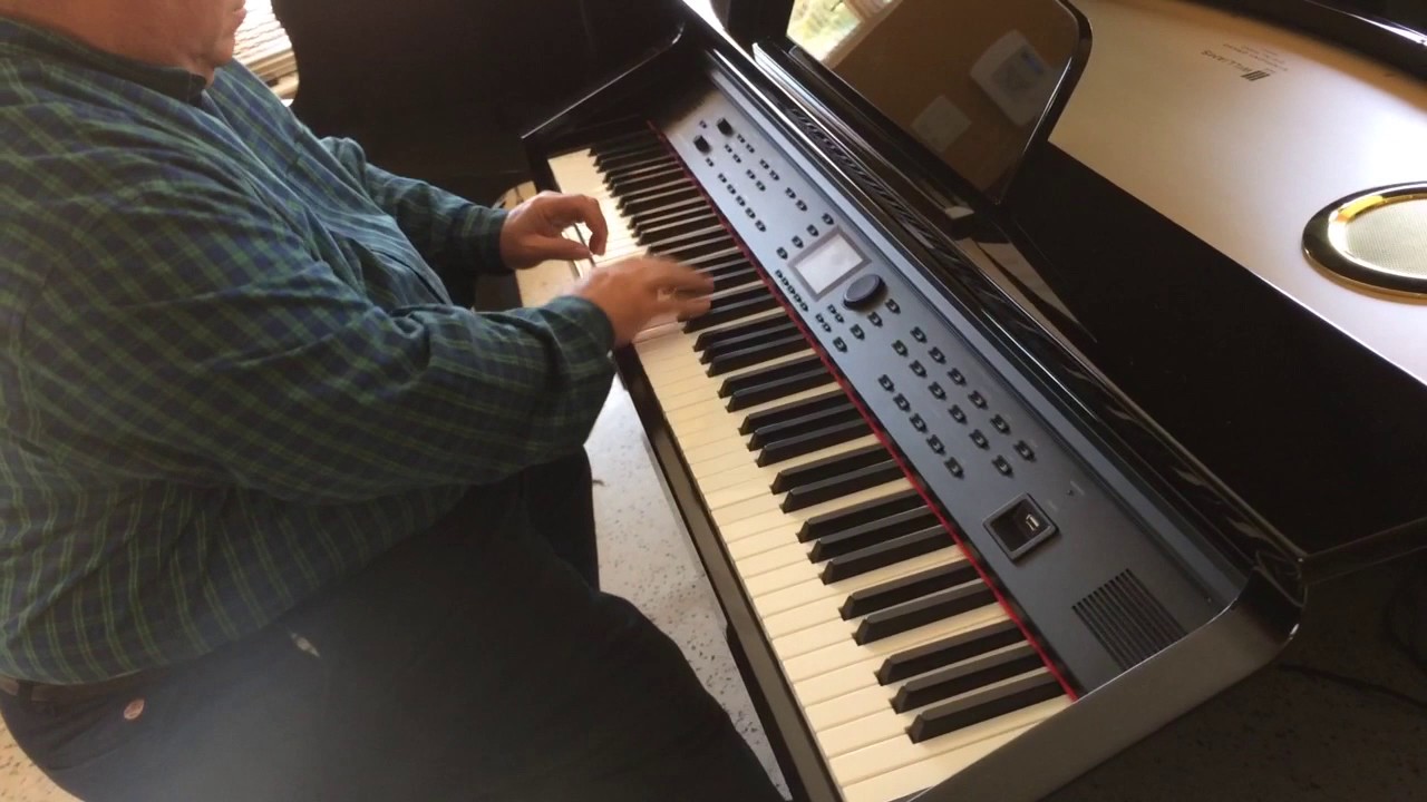 John Mahannah First Time Playing Williams Pianos Church Pianist by Kris ...