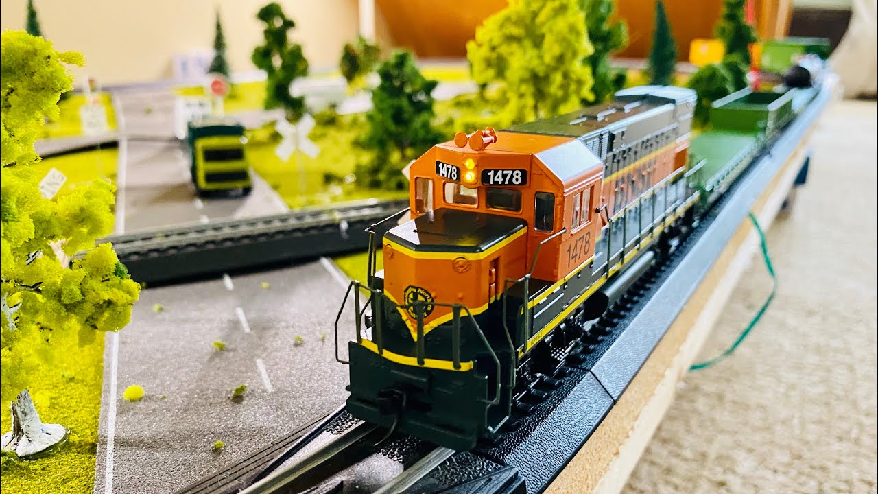 Model train HO scale layout update - YouTube