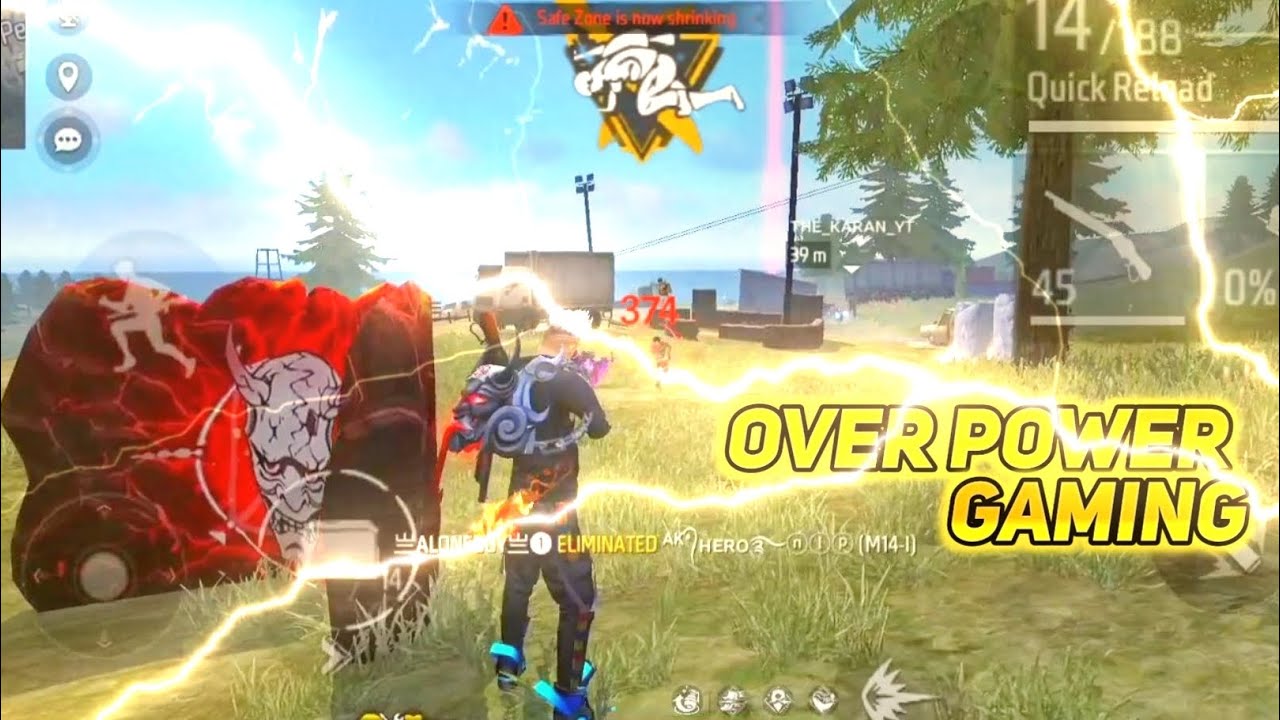 OVER POWER GAMING IN FREE FIRE MOST WATCH 😈🔥#freefire #freefirenewevent ...