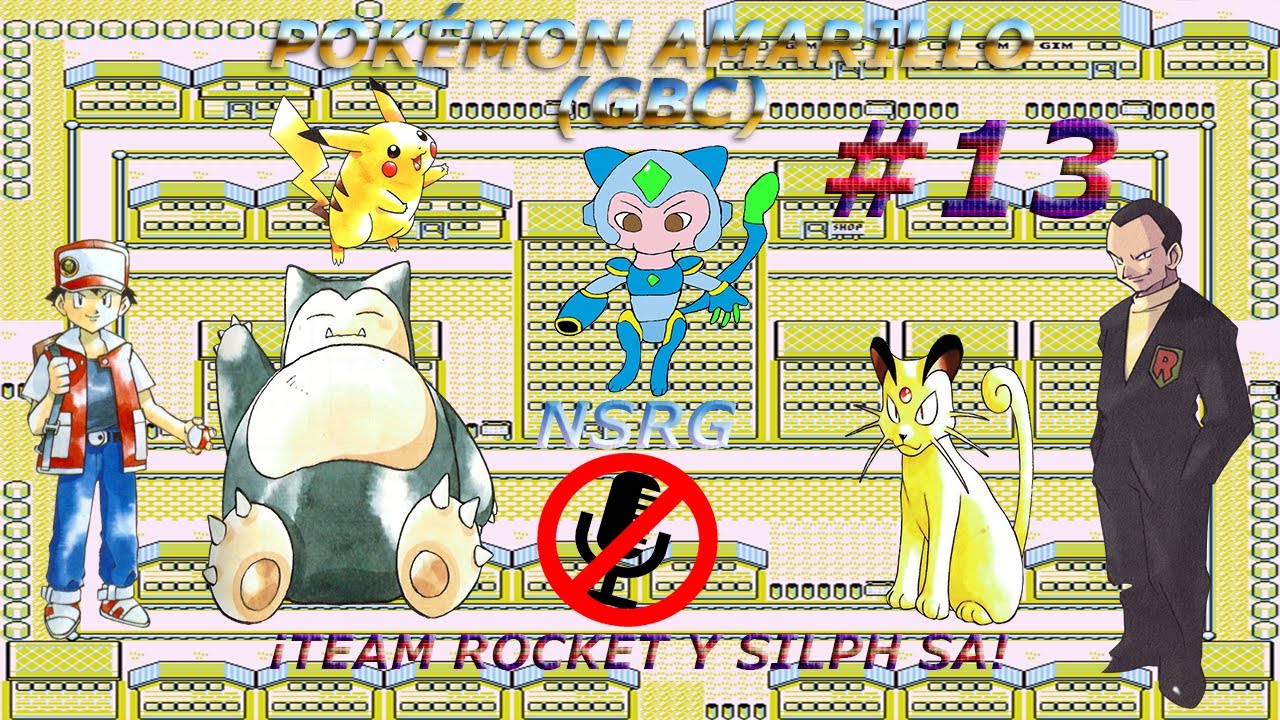 13-¡Team Rocket y Silph SA! (Pokémon Amarillo)(Sin Comentario) - YouTube