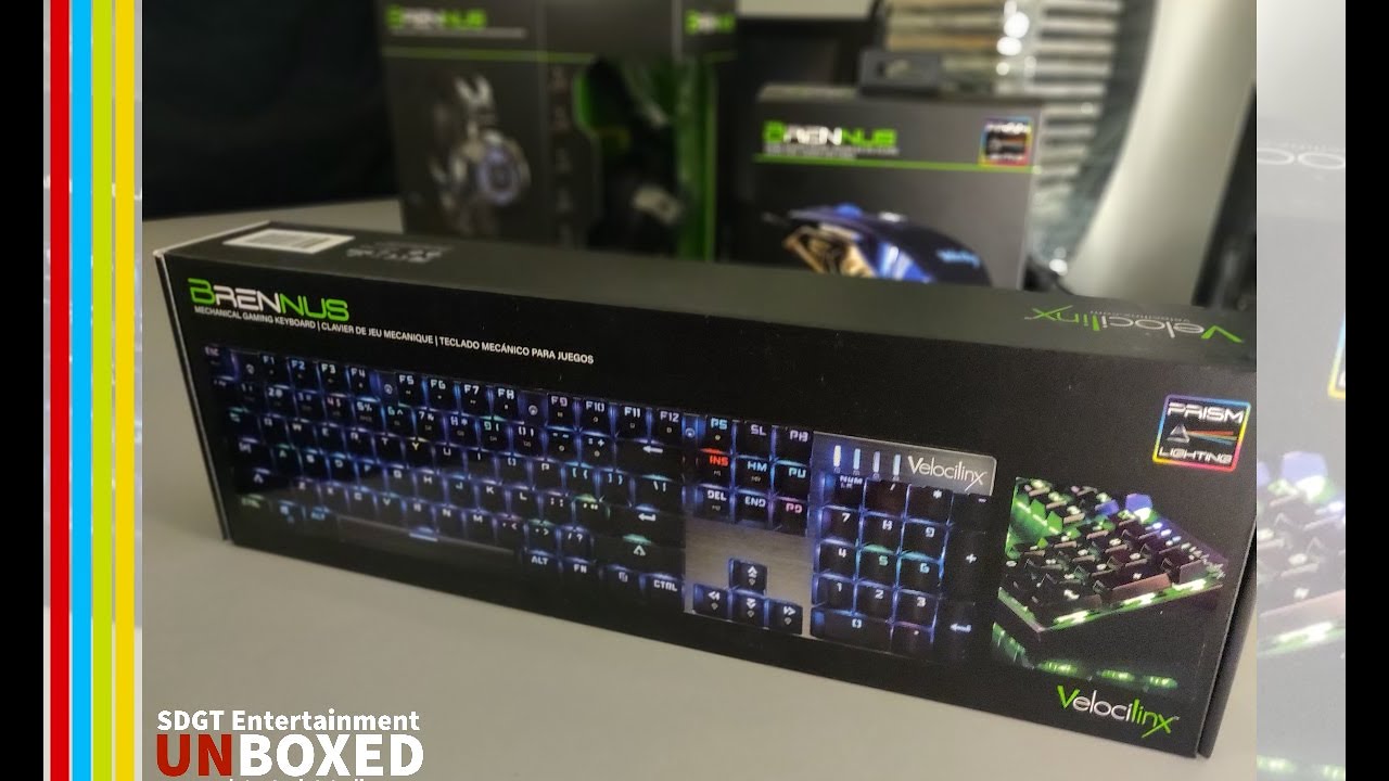 Velocilinx: Brennus Keyboard... Unboxed! - YouTube