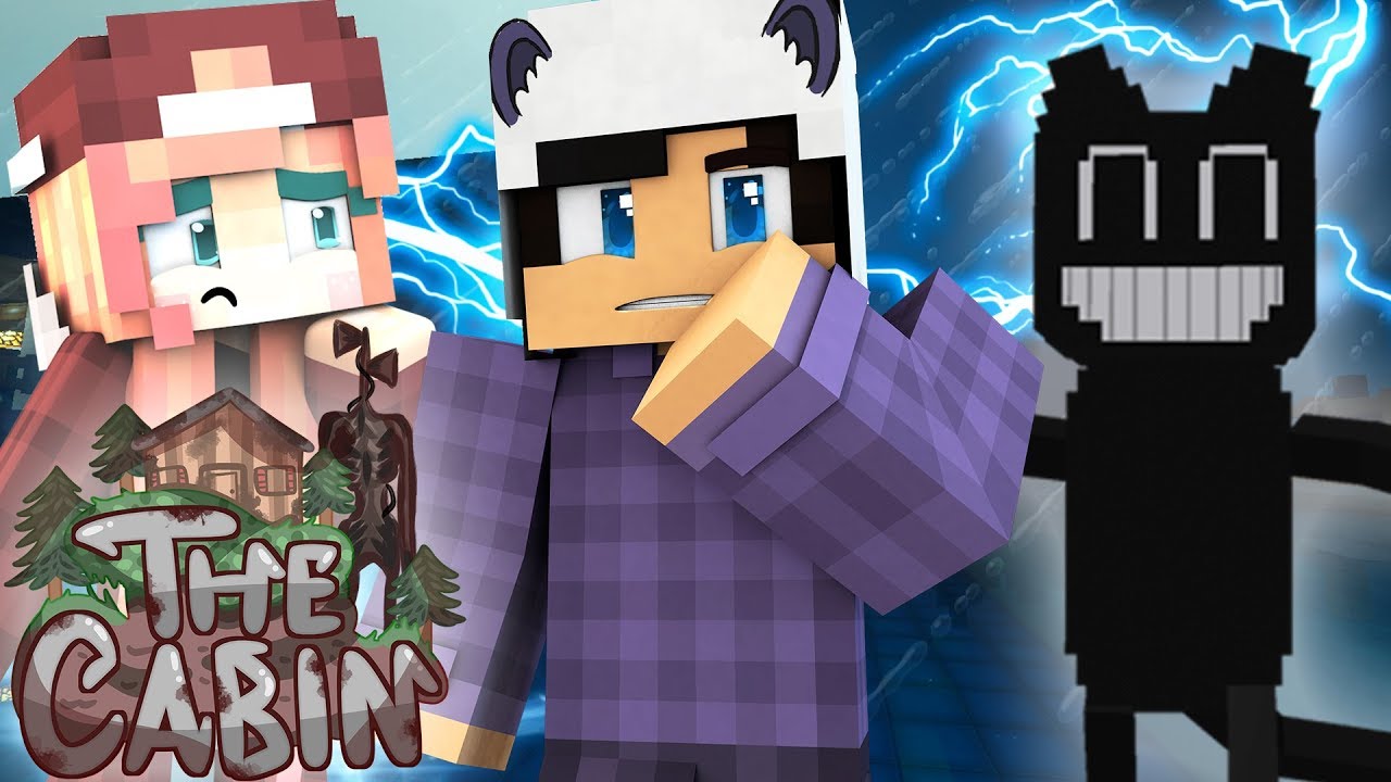 CARTOON CAT IS LIVING WITH US! | Minecraft The Cabin | EP 6 (Minecraft ...