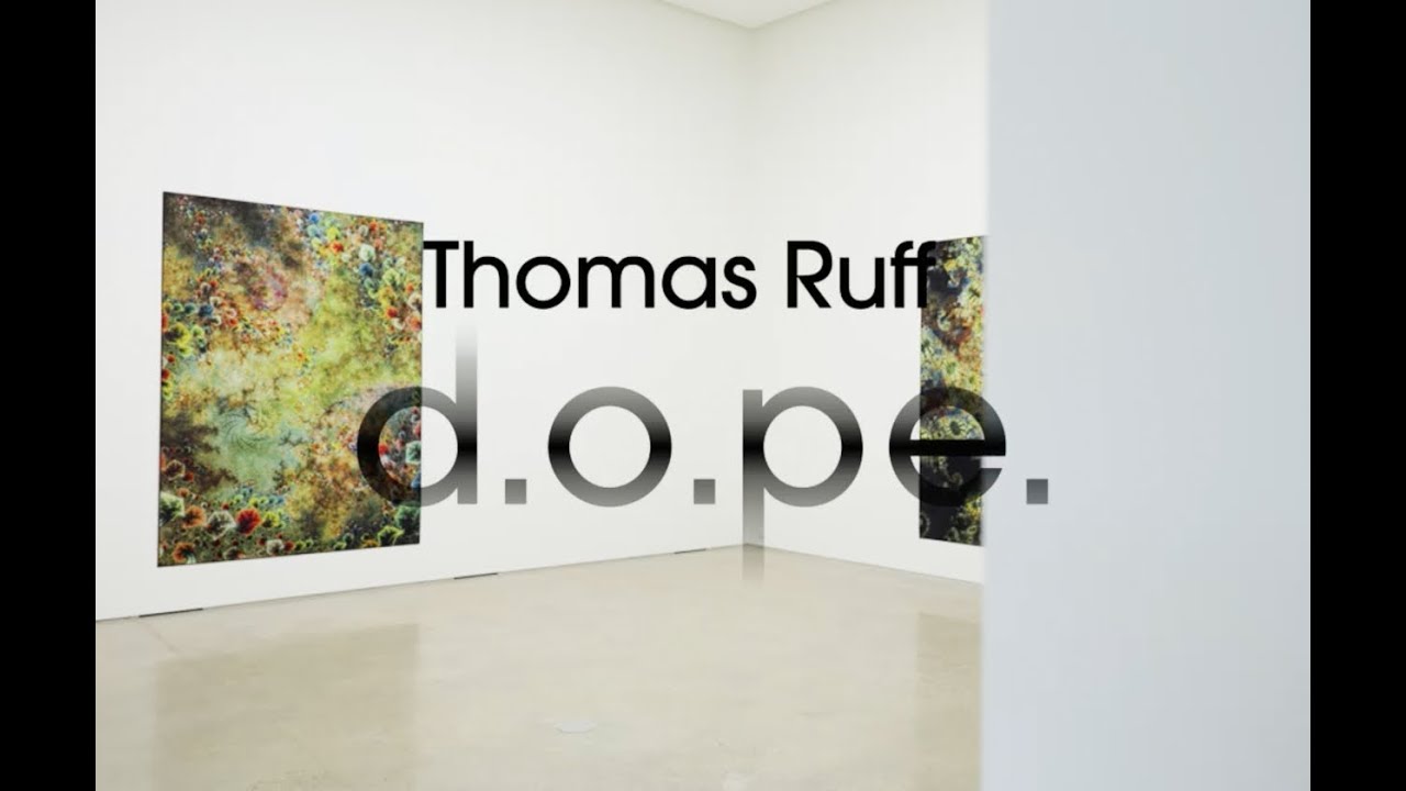 Installation video of Thomas Ruff: 𝘥.𝘰.𝘱𝘦. - YouTube