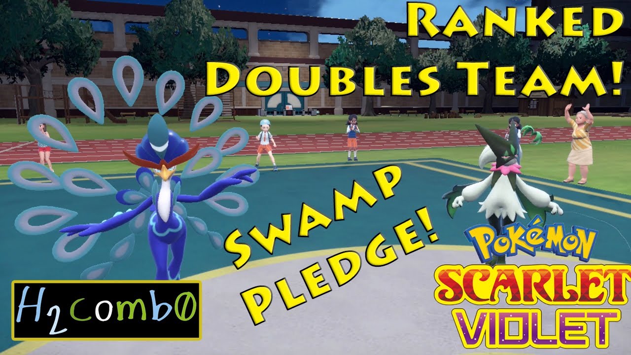 SWAMP PLEDGE! Pokemon Scarlet and Violet Competitive Doubles WiFi ...