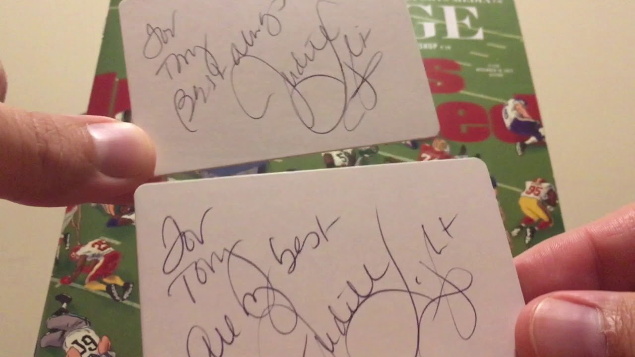 TTM AUTOGRAPH SUCCESS - 2 AUTOGRAPHS - 12/21/17 - YouTube