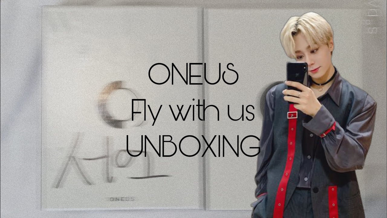 [ONEUS][원어스]🌙FLY WITH US🌙UNBOXING(ウォノス開封🌚) - YouTube