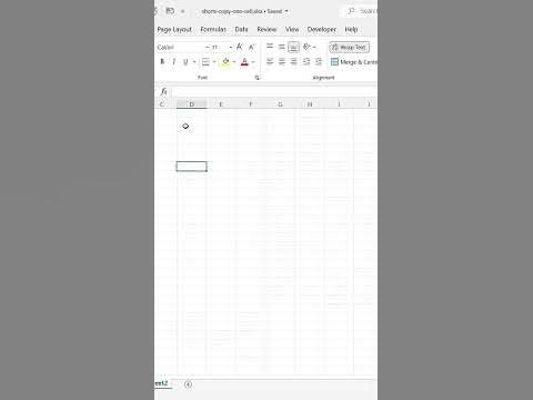 Copy Multiple Rows Into One Cell - Excel #Shorts - YouTube