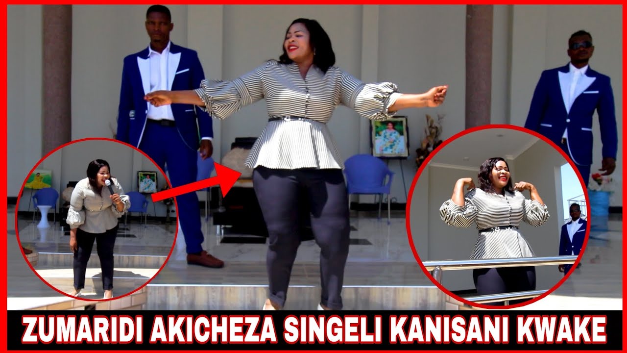 🔴Tizama Mfalme Zumaridi Akicheza Singeli Kanisani Kwake, Awajibu ...
