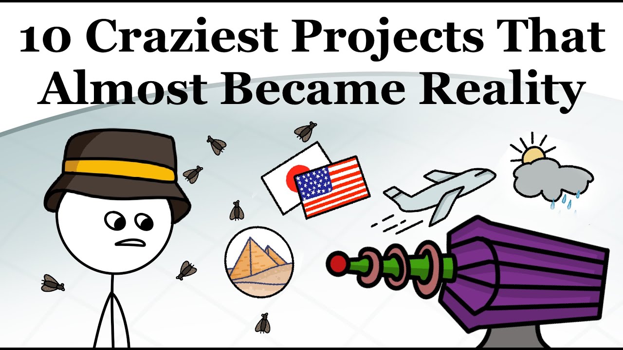 10 Craziest Projects That Almost Became Reality - YouTube
