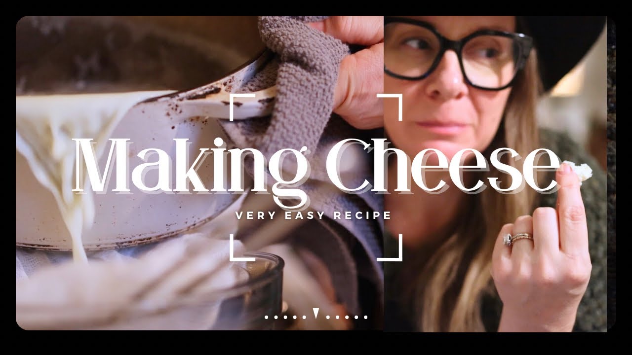 FIRST TIME MAKING CHEESE/ rennet free QUESO FRESCO-ish - YouTube
