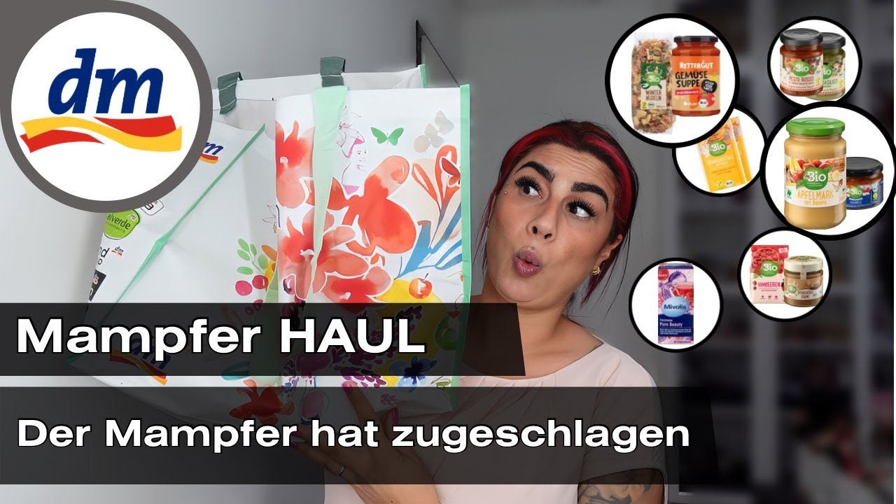 DM Essen Haul - Ich habe neue DM Bio Mampfer und Drogerie Neuheiten zum ...