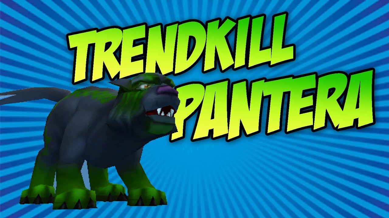 Wizard101: Trendkill Pantera Pet Showcase - YouTube