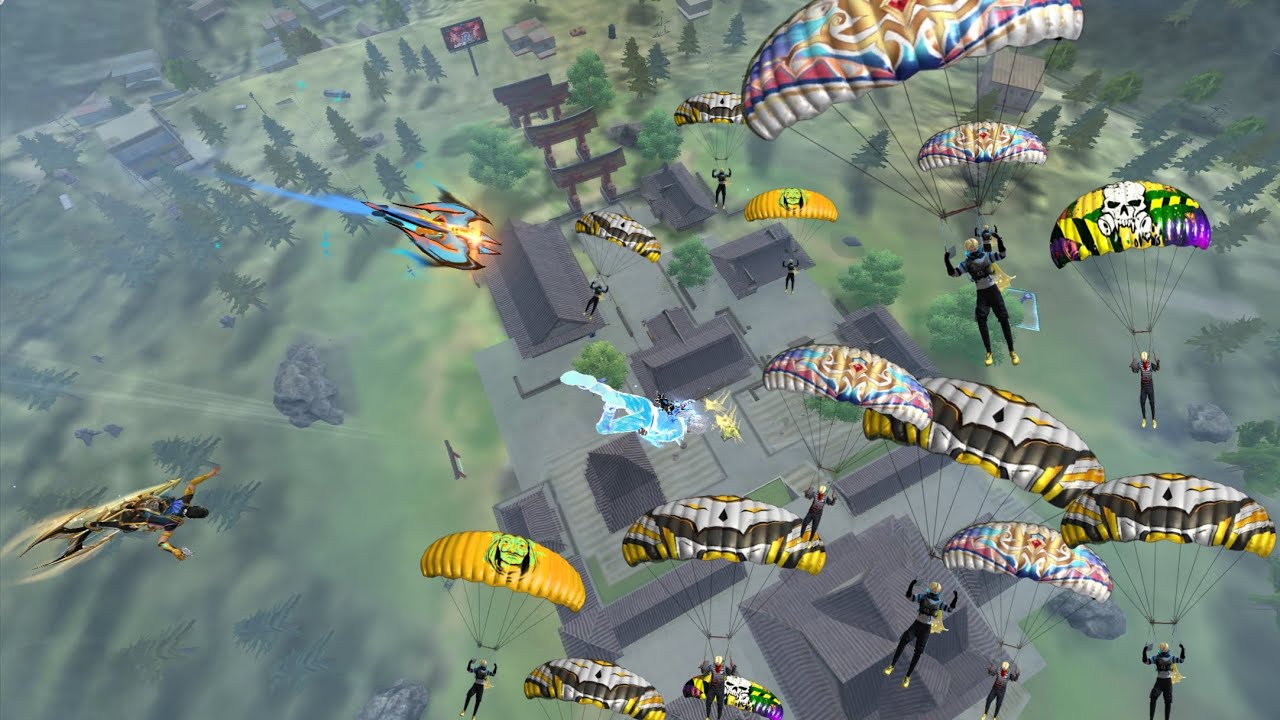 All enemy Land In School I Squad vs Squad I Free free Battleground ...
