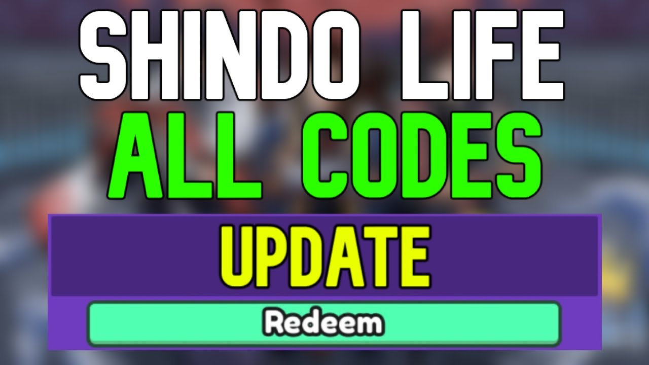 New Shindo Life Codes | Roblox Shindo Life Codes (December 2023) - YouTube