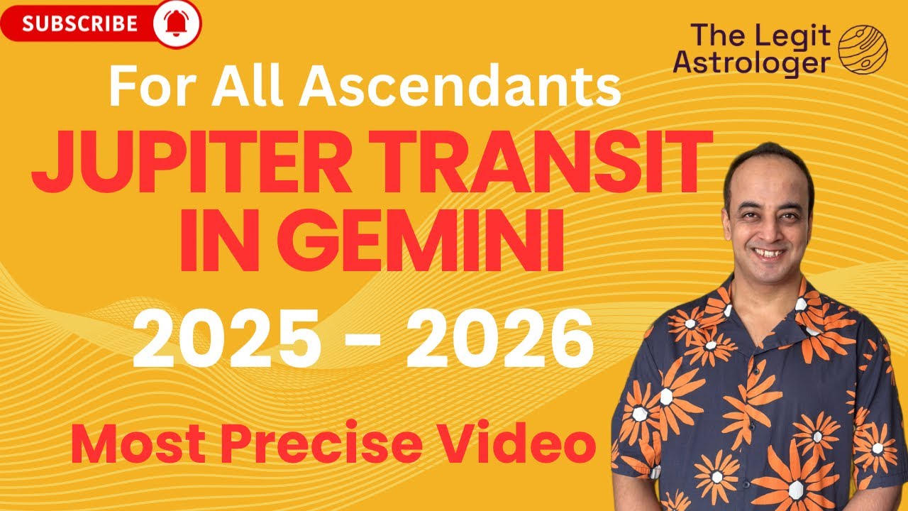 Jupiter transit in Gemini for all Ascendants 14 May 2025 till 2 June ...
