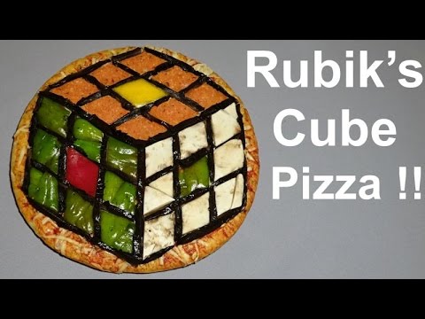 How to make a Rubik's Cube Pizza (Twisty Puzzle Foods by Tony Fisher ...