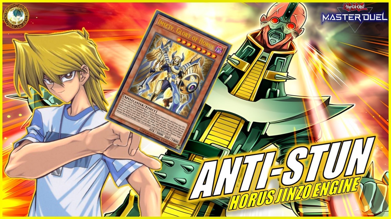[UPDATE] HORUS JINZO DECK 2025 🤖 HORUS STUN ANTI-META | Tips and Tricks - Yugioh Master Duel ...