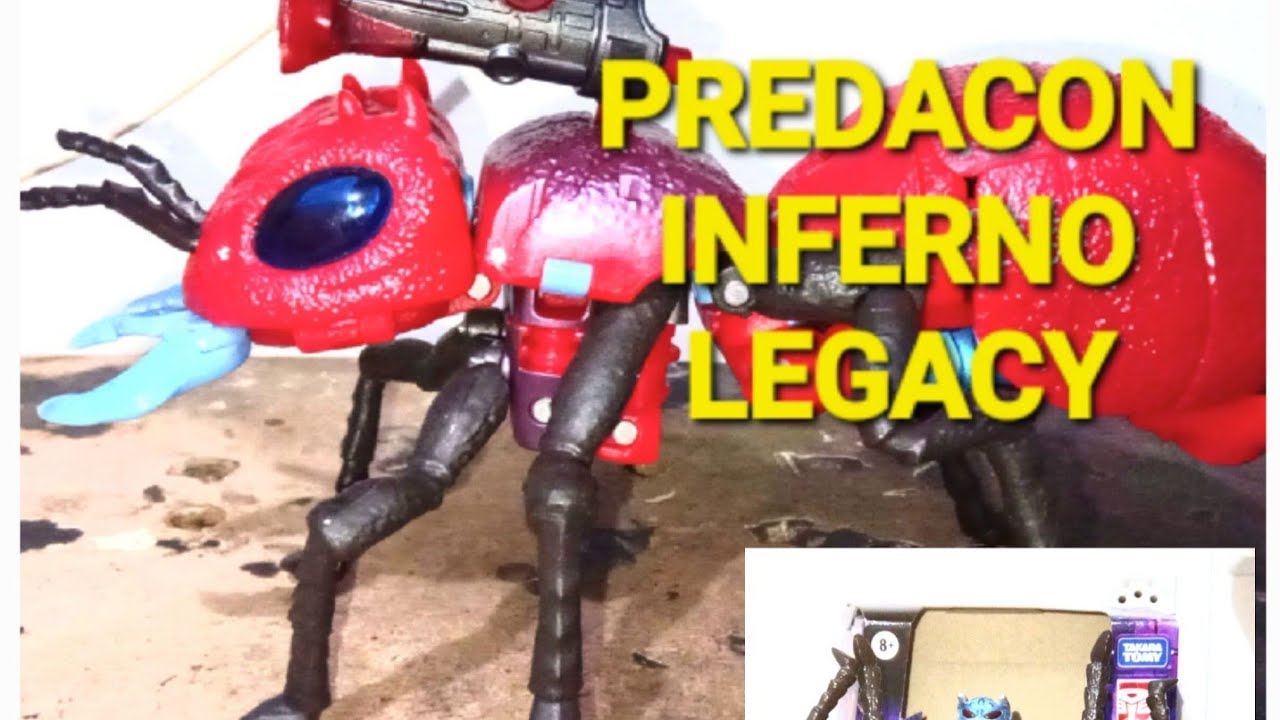 TRANSFORMER PREDACON INFERNO-LEGACY-RESENHA - YouTube