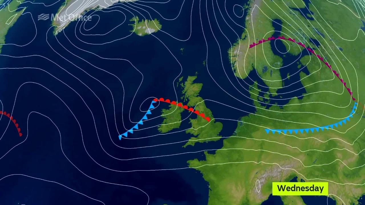 Storm Doris to hit the UK this Thursday - YouTube