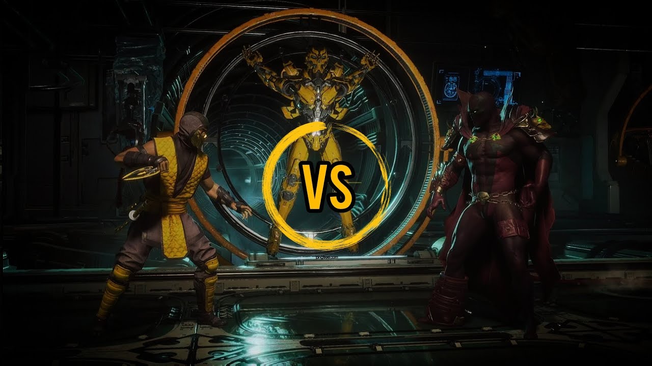 Mortal Kombat 11 - Scorpion (Klasico) vs Spawn (Muy Difícil) - YouTube