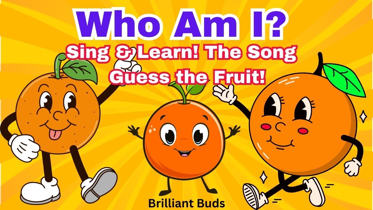 🍊 Sing & Learn! The Fun Orange Guessing Song! 🎵 #nurseryrhymes # ...