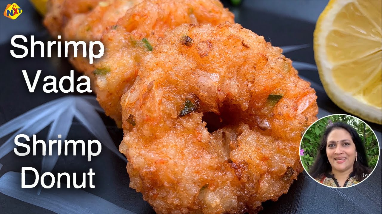 Shrimp Vada | How to Make Shrimp Vada | Tasty Shrimp Donut | Latest ...