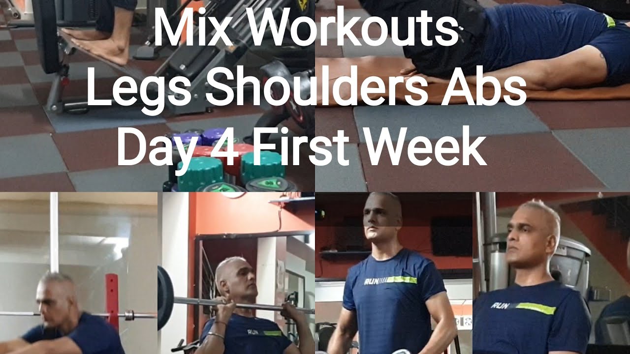 Day 4 workout for Beginners // Beginners Workout // First week GYM ...