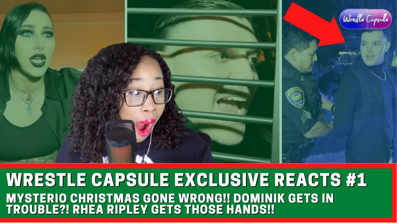 Mysterio Christmas Gone Wrong?? Dominik Mysterio In Trouble!! Rhea Ripley Gets Those Hands ...