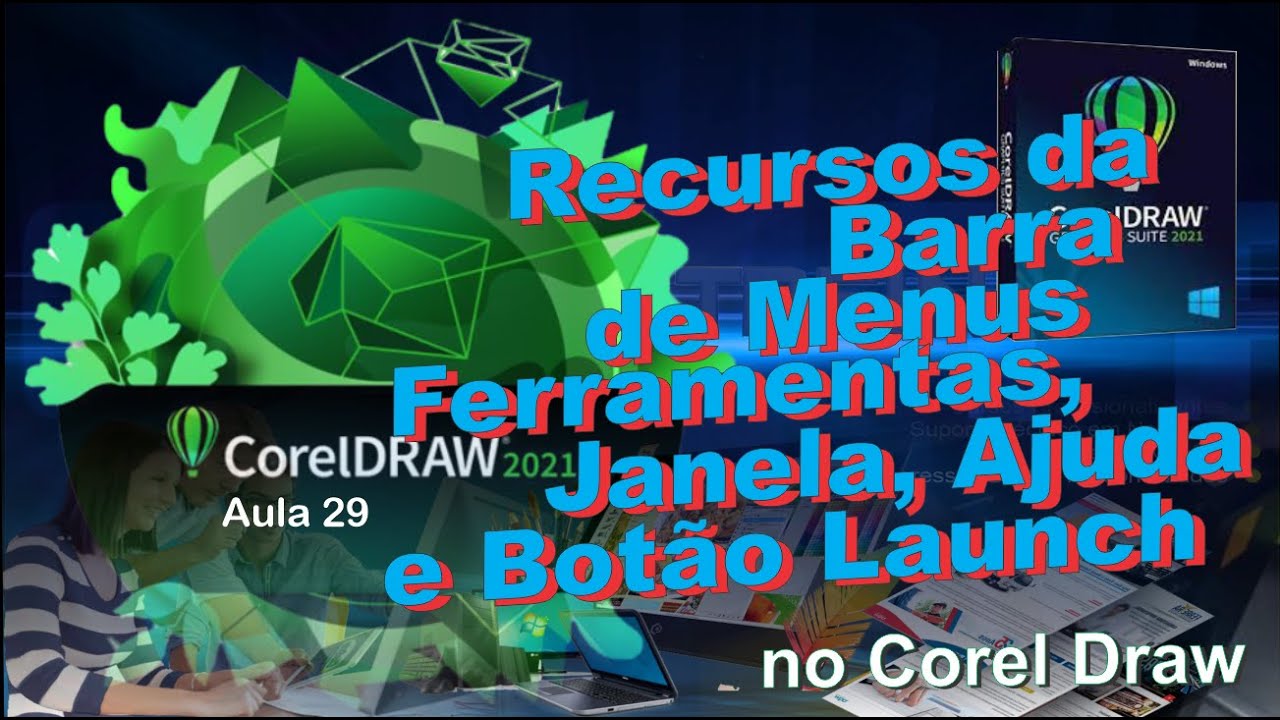 Curso de Corel Draw 2021- Aula 29 - Recursos dos menus: Ferramentas ...