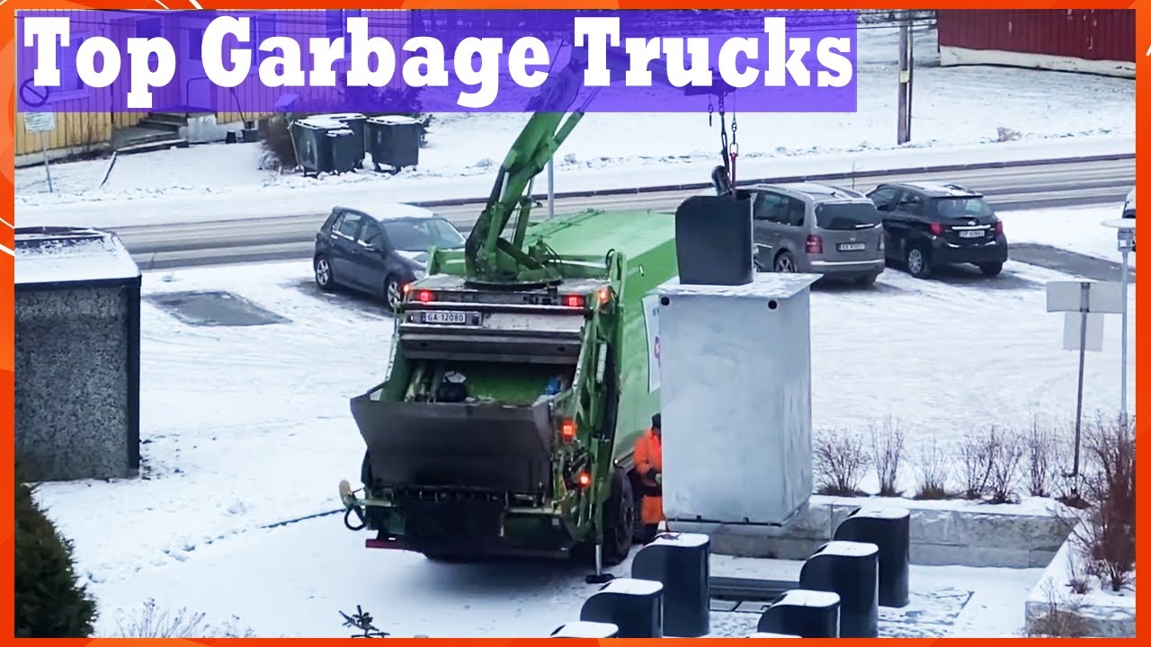 Top 10 Awesome Garbage Trucks from around the World - YouTube