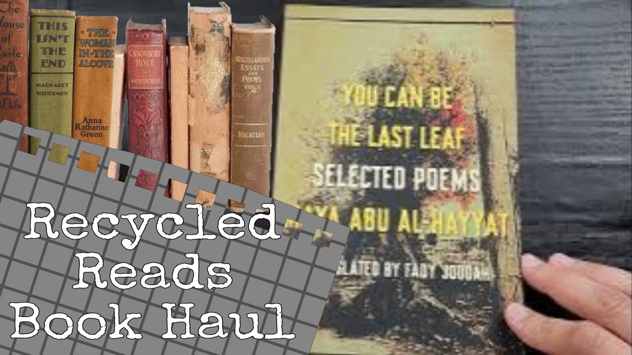 Public Library Recycled Reads Bookstore Haul - YouTube