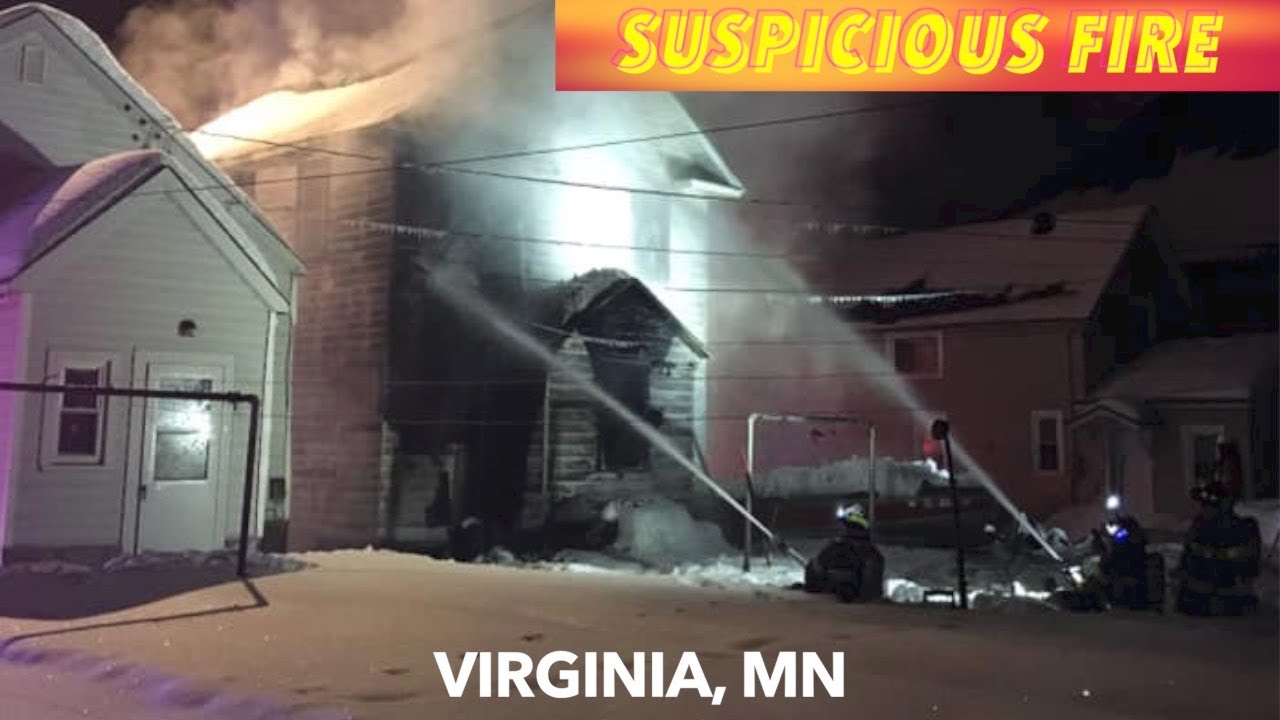 Suspicious Fire On Iron Range - YouTube