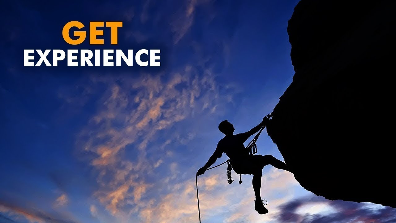 Career Advice - Go get some experience! - YouTube