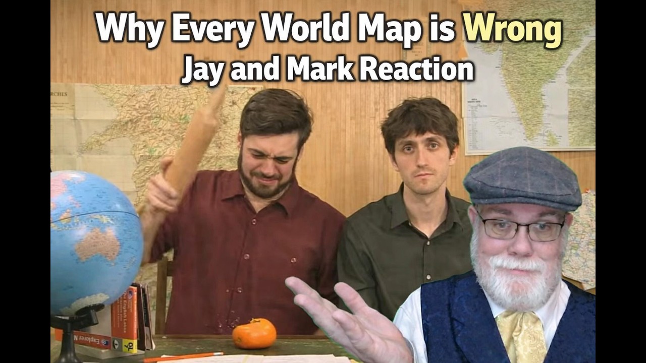 Why Every World Map is Wrong | Jay and Mark (Map Men!) Reaction - YouTube