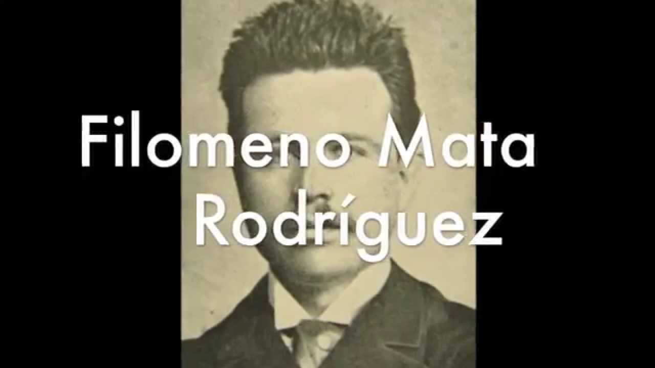 El Personaje de la Semana: Filomeno Mata - YouTube